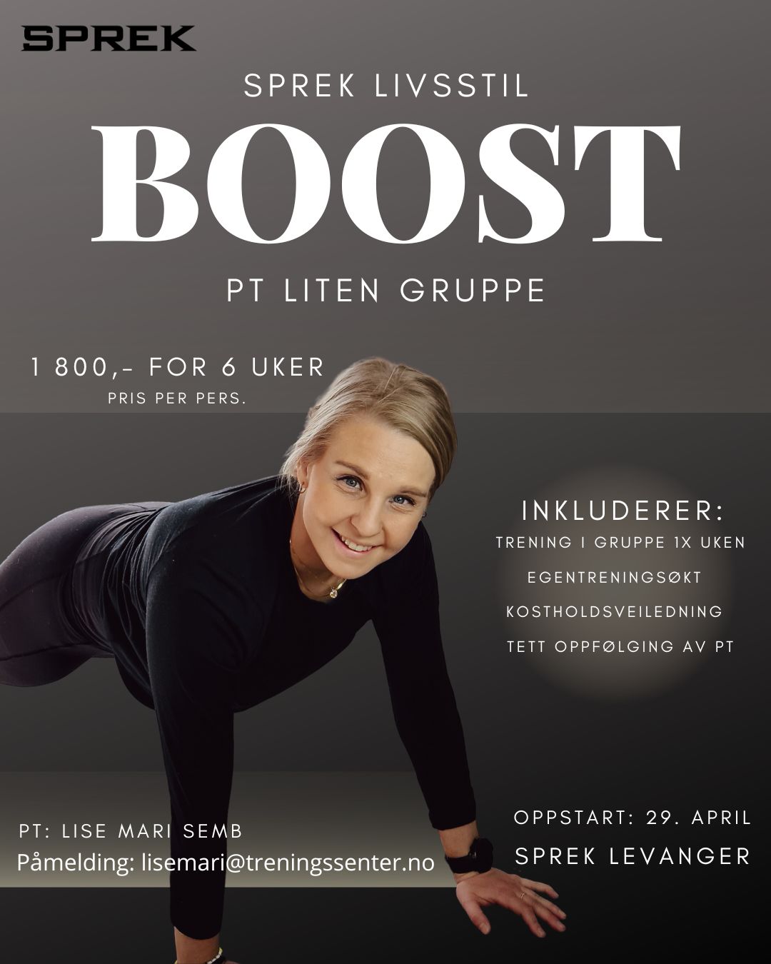 FULLBOOKET: Sprek Boost Livsstil - Sprek